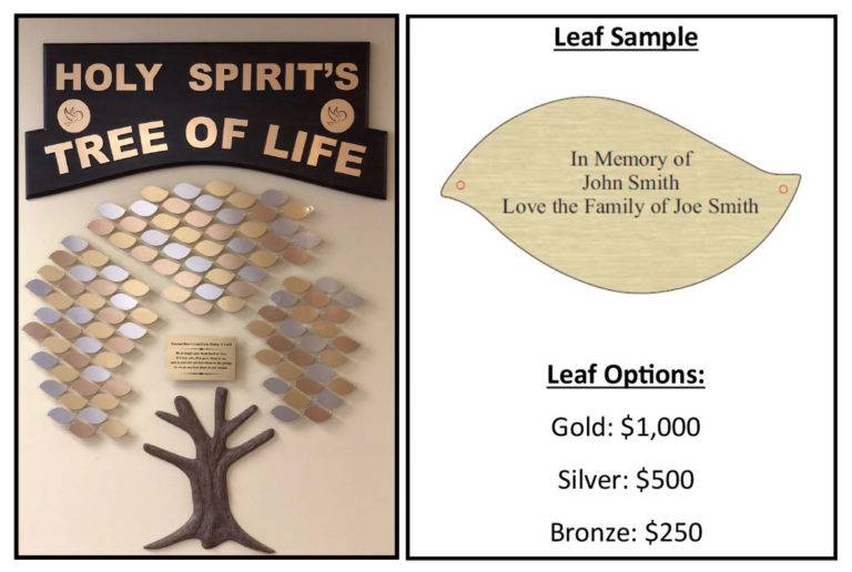 Memorial Tree Fundraiser – Holy Spirit Retirement Home